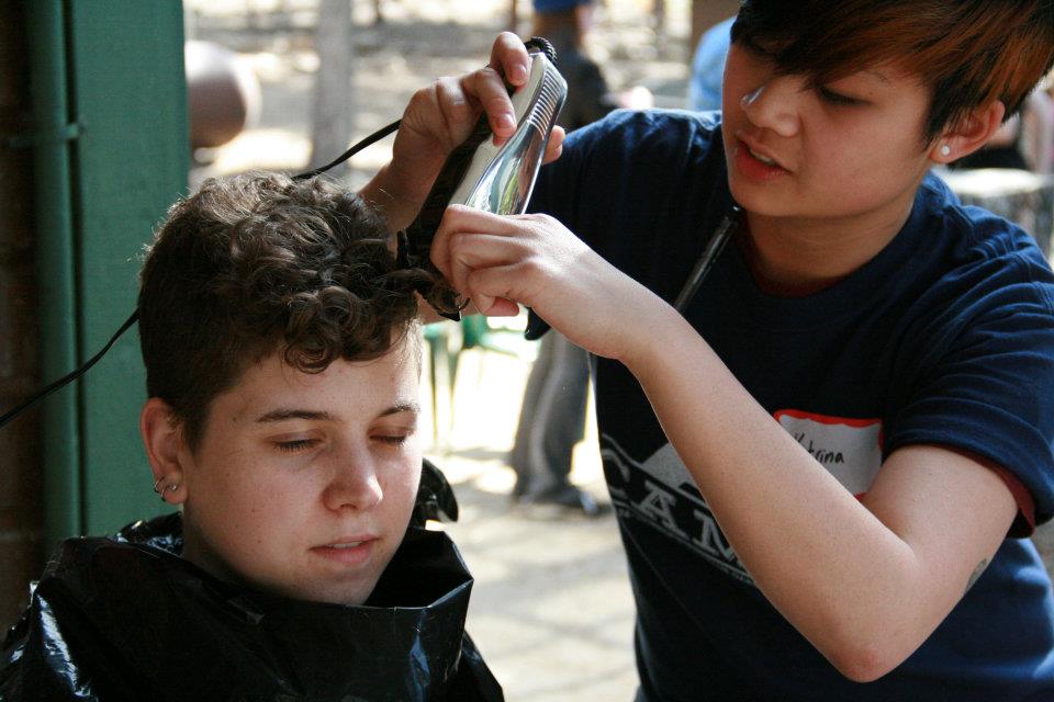 $10 gets you a cut and two drinks at pop-up barbershop