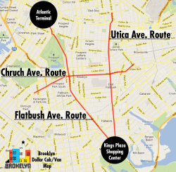 A hail of a ride: A BK dollar van map