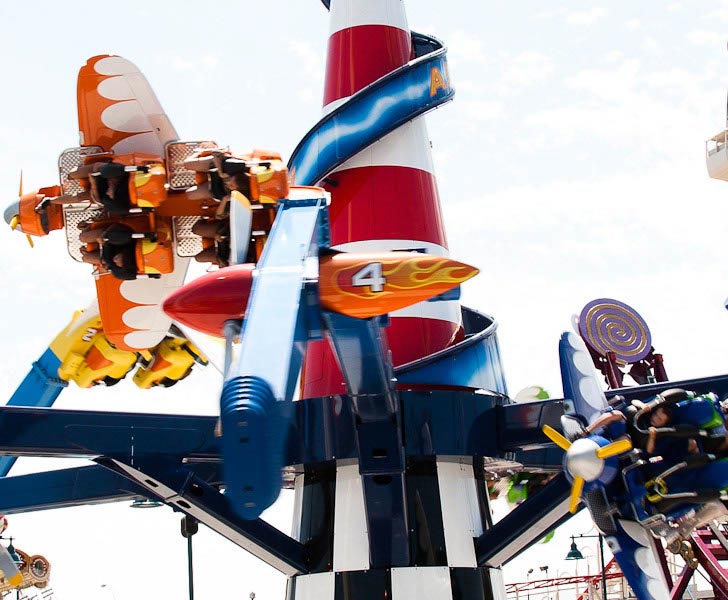 Do a barrel roll: Ride Coney Island's Air Race for free Sunday