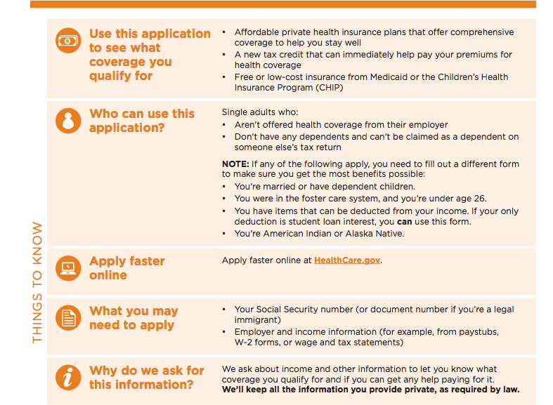 Feel the excitement: the Obamacare forms are here