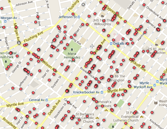 Shore up on your foraging with this map of fruit trees around you