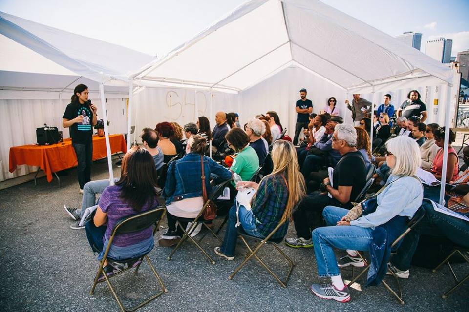 Photoville has free photography workshops and talks