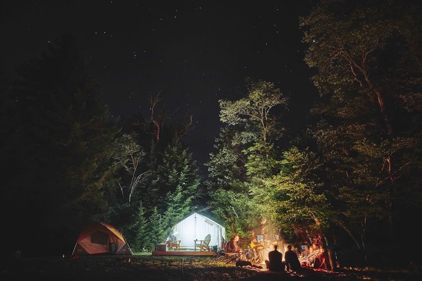 Escape into the woods with no camping gear thanks to Tentrr