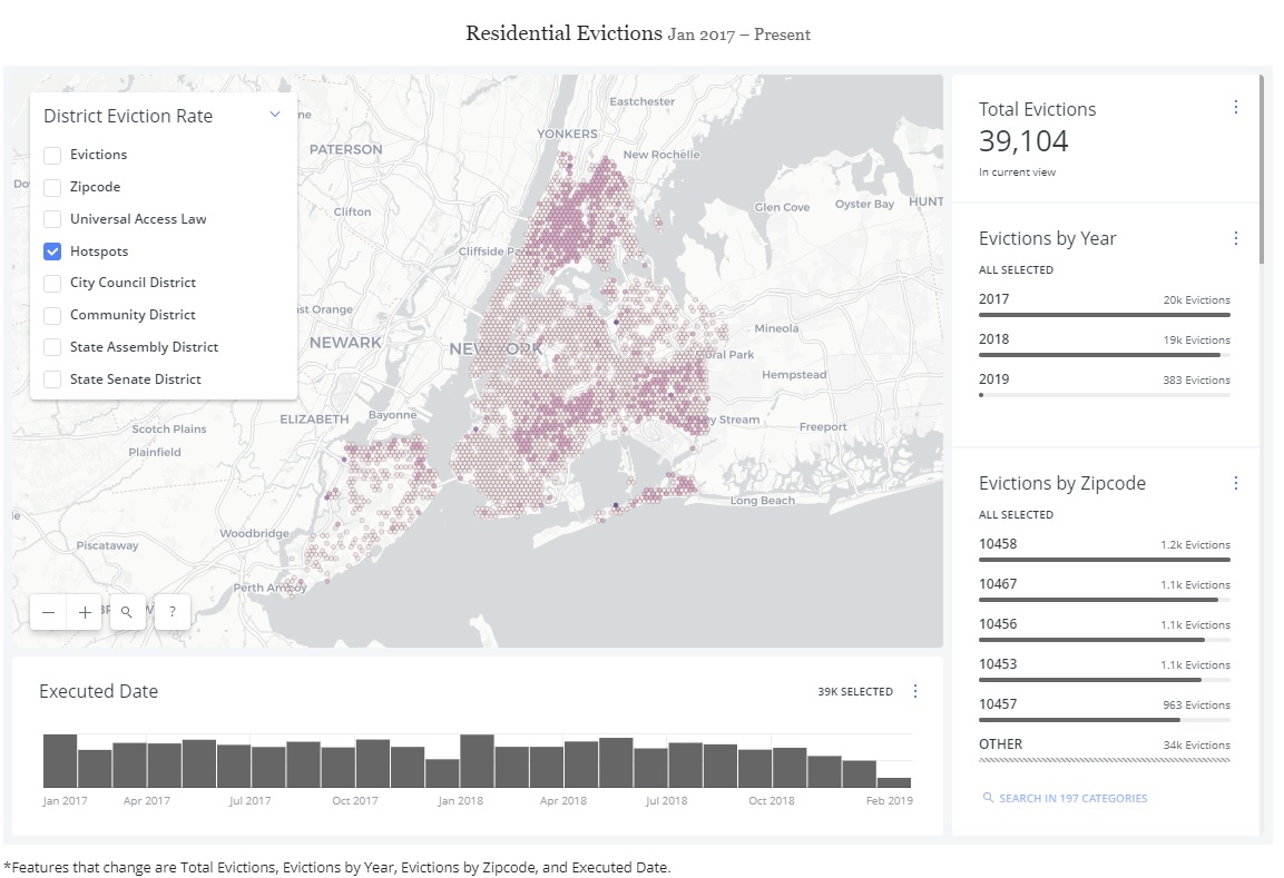 New Mapping Tool Shows NYC Evictions Dropped 37 Percent Since 2013 ...